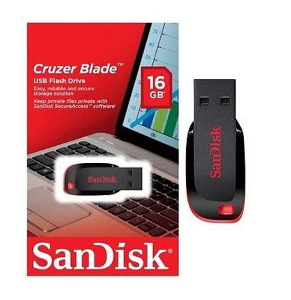 Sandisk Cruzer Blade Flashdisk 16GB Ori | SIPLah