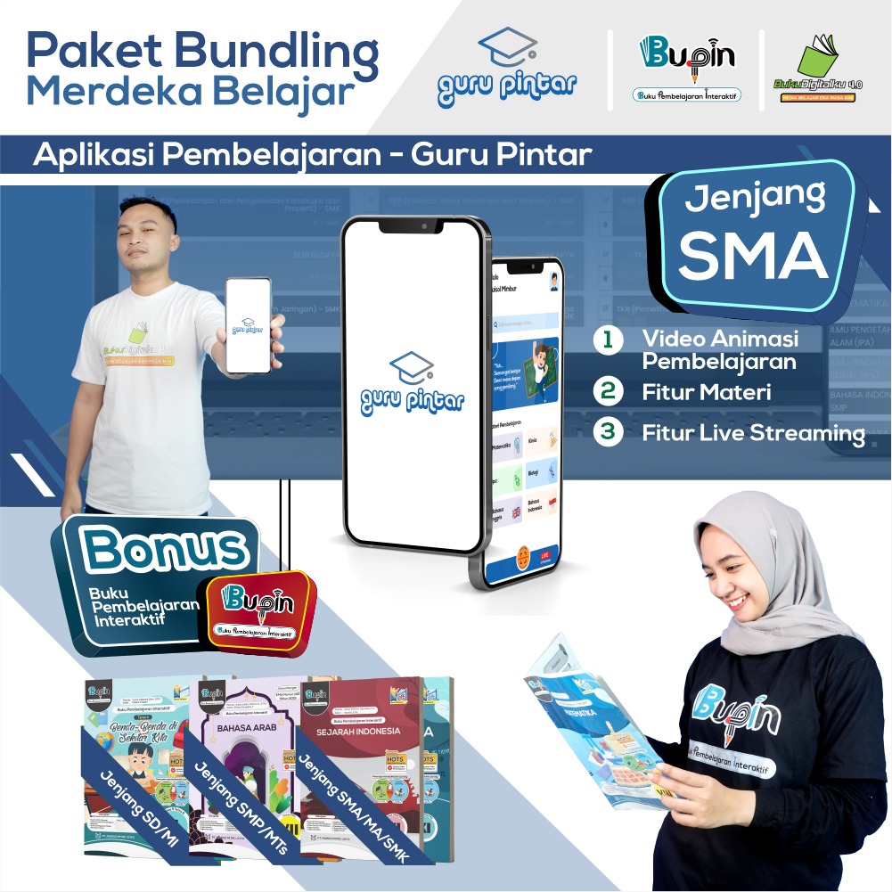 Aplikasi Pembelajaran Guru Pintar Jenjang Sma Siplah