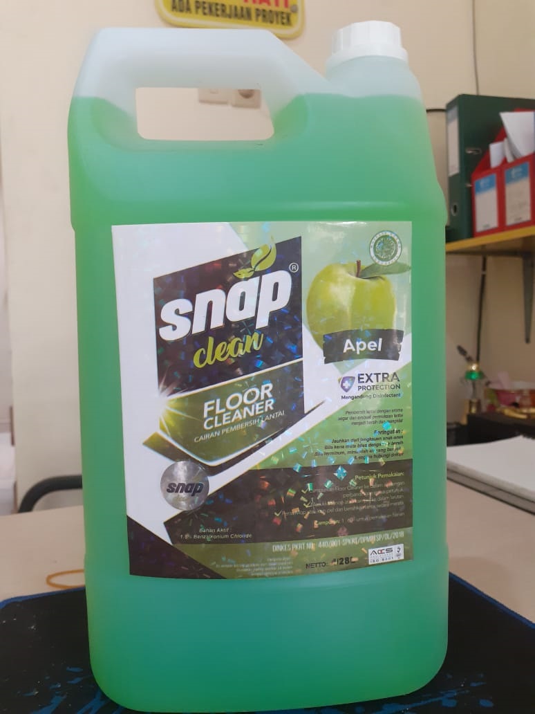 SNAP PEMBERSIH LANTAI APEL 4LITER | SIPLah