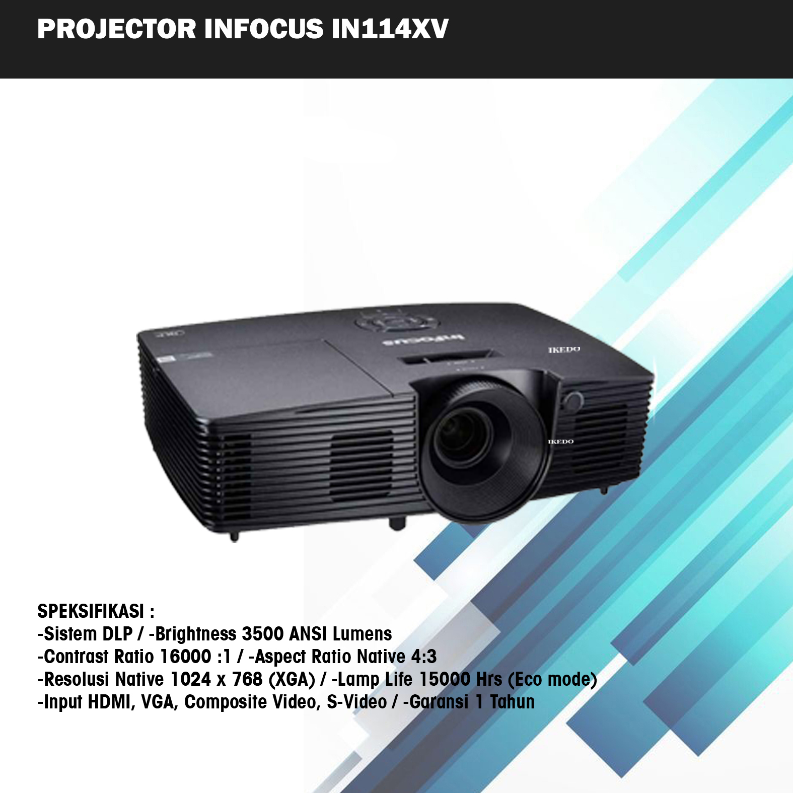 PROJECTOR INFOCUS IN114XV | SIPLah