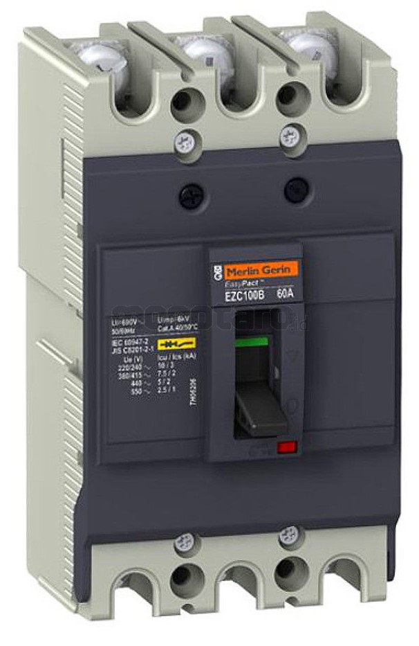 MCCB / NFB 3phase 32A C 60a Schneider Electric / Merlin Gerin | SIPLah
