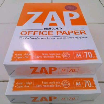 Kertas HVS ZAP A4 70g | SIPLah