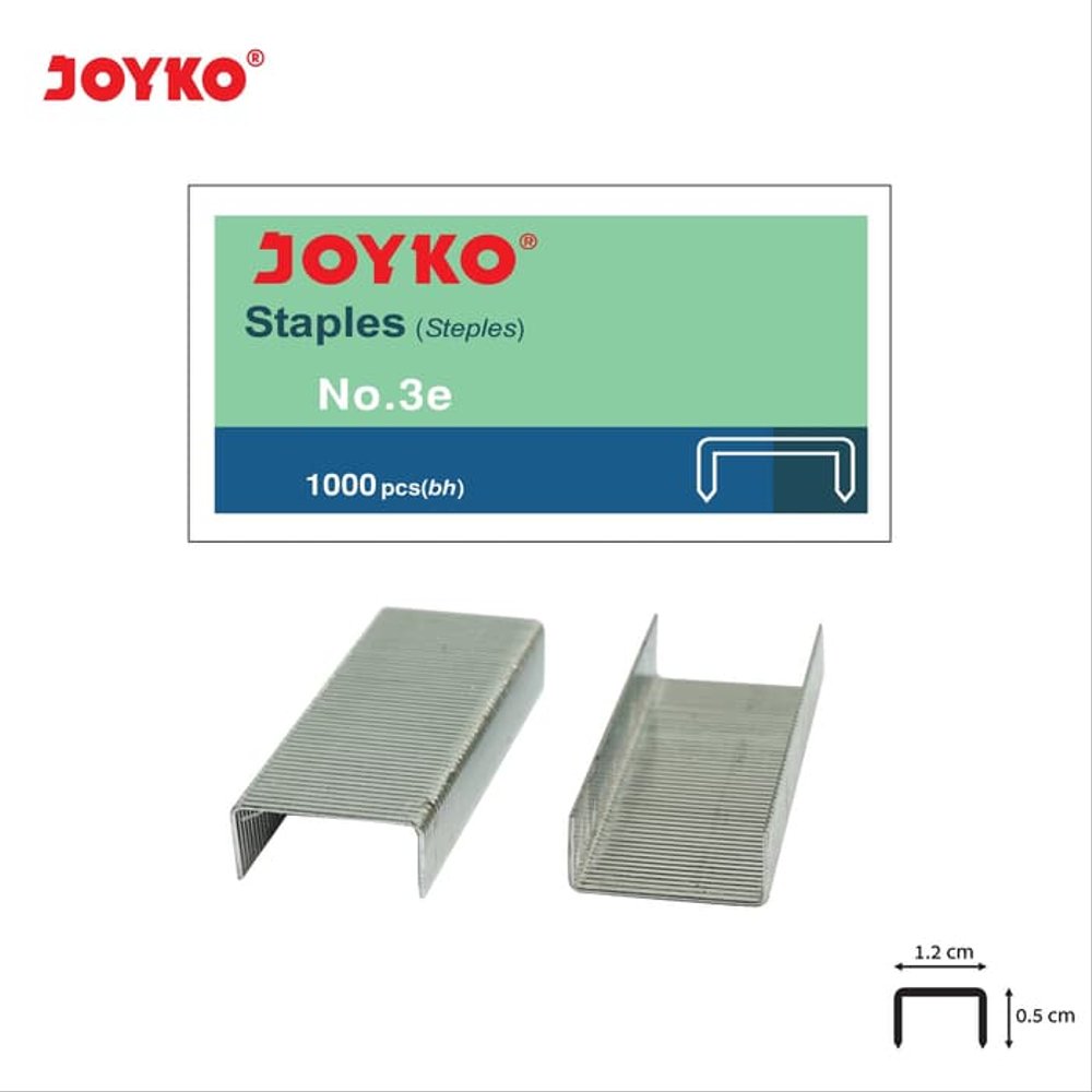 Refill Stapler Joyko No. 3e - 10 BOX | SIPLah