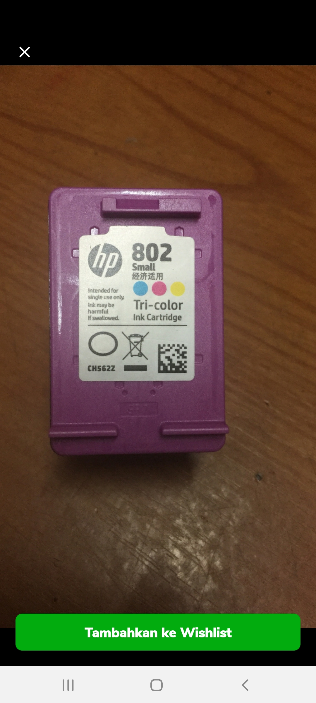 Refill Catridge HP Color | SIPLah