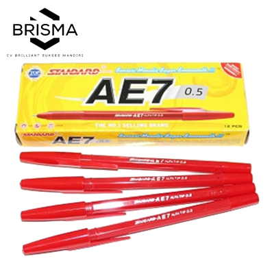 PENA STANDAR,PENA,NX7,PENA STANDAR WARNA MERAH | SIPLah