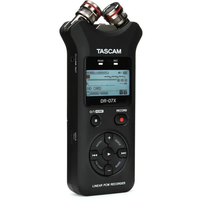 TASCAM DR-07X/DR07X Portable Digital Voice Recorder | SIPLah