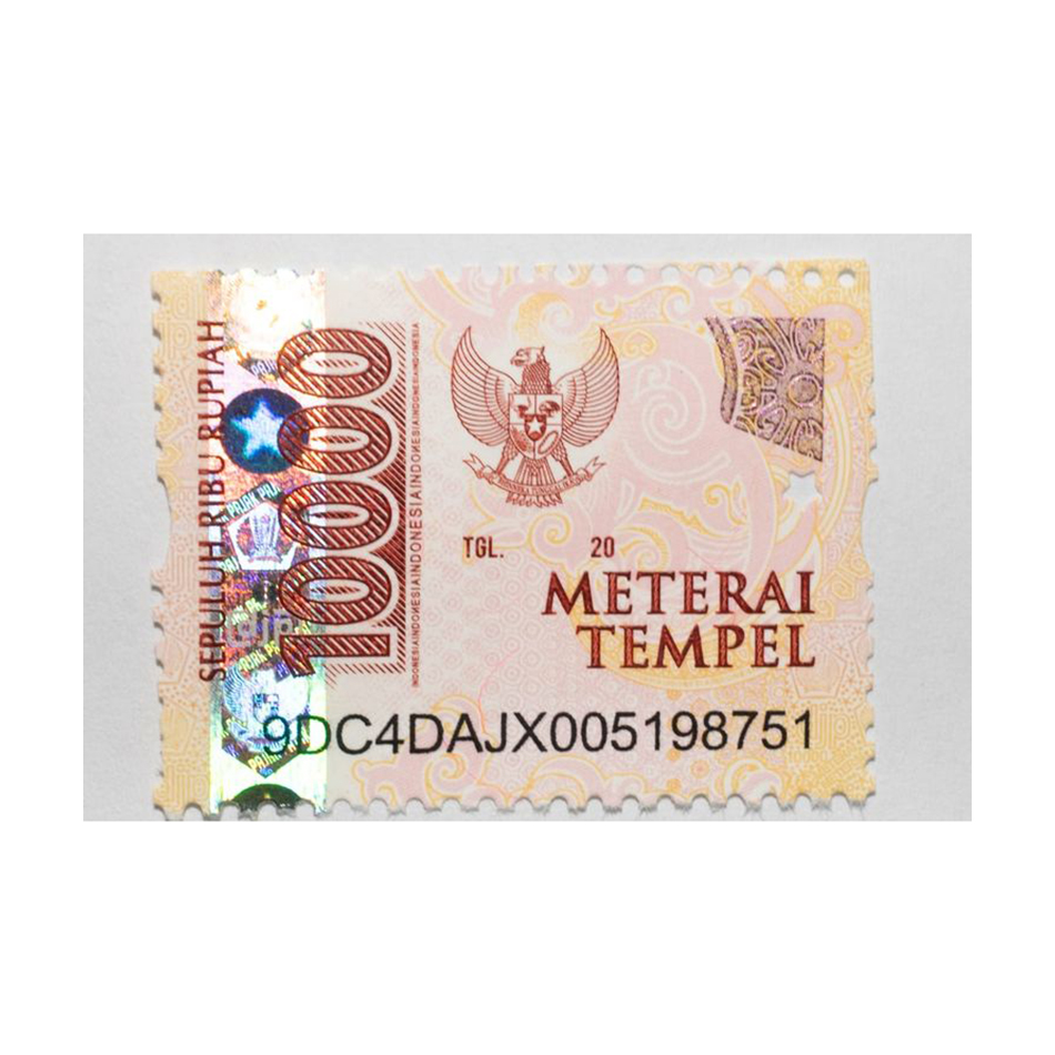 MATERAI 10.000 | SIPLah