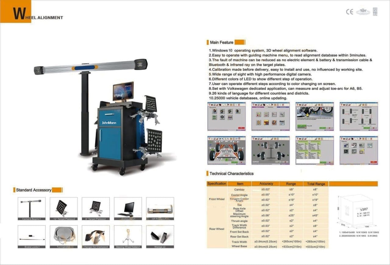 Spooring Wheel Alignment 3D 8 Sensor | SIPLah
