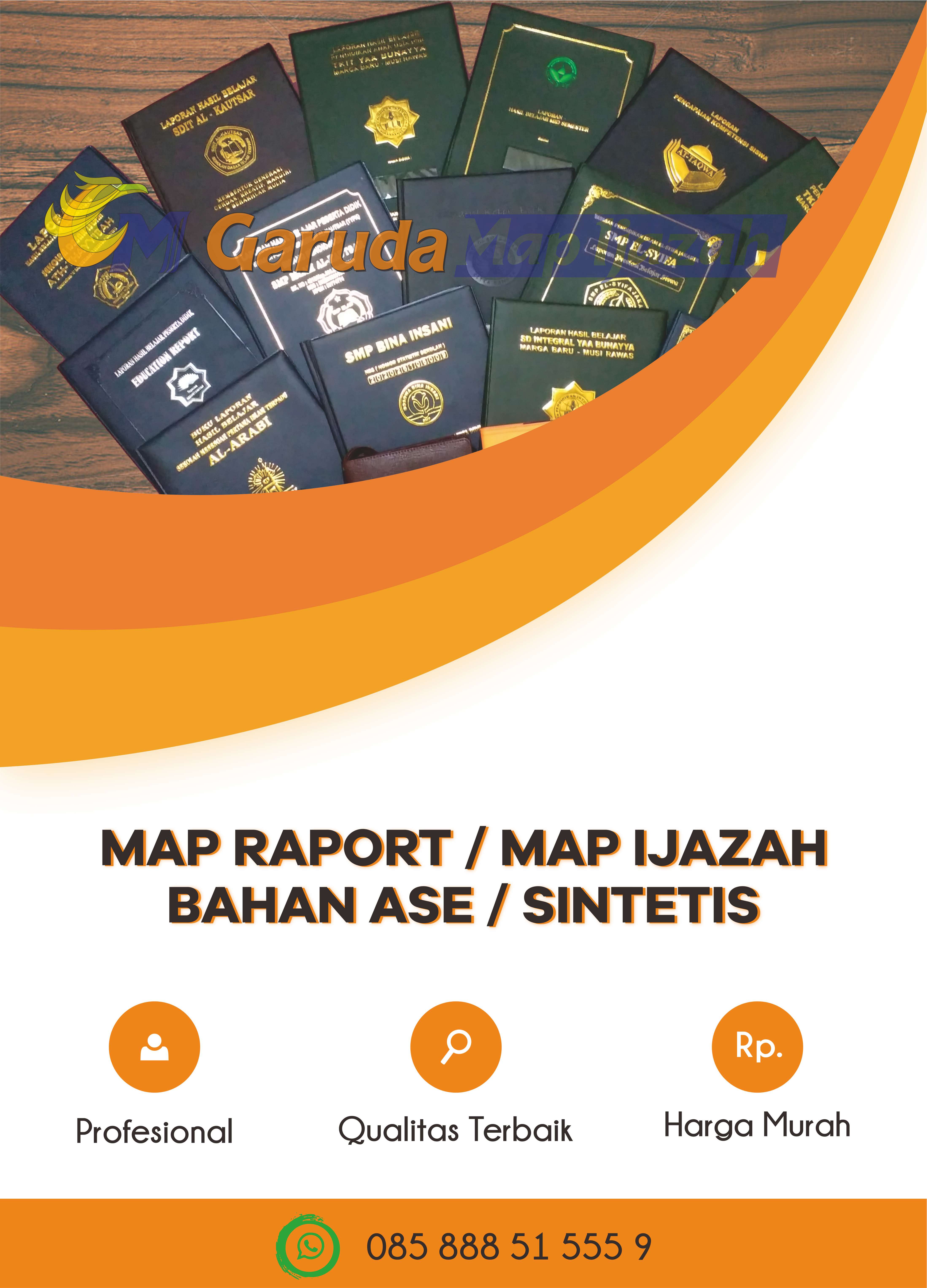 Map Raport K13 / Map Ijazah Isi 6 lembar | SIPLah