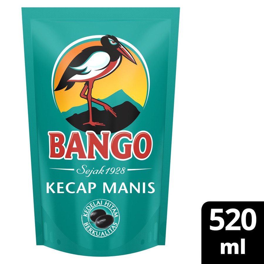 Kecap Manis Bangau Refill 520 ml | SIPLah