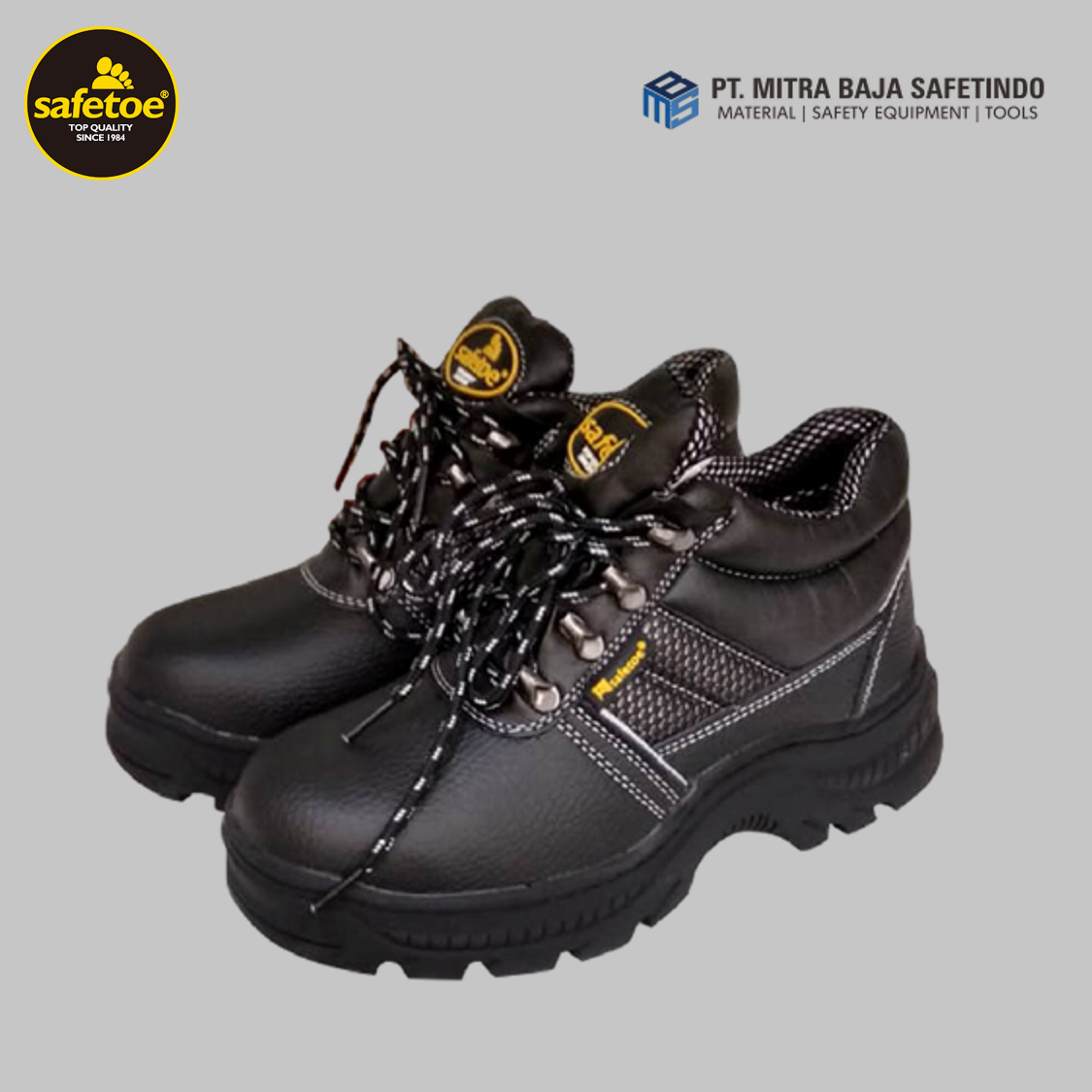 Sepatu Safety Dengan Tali Tipe Sirius SAFETOE | SIPLah