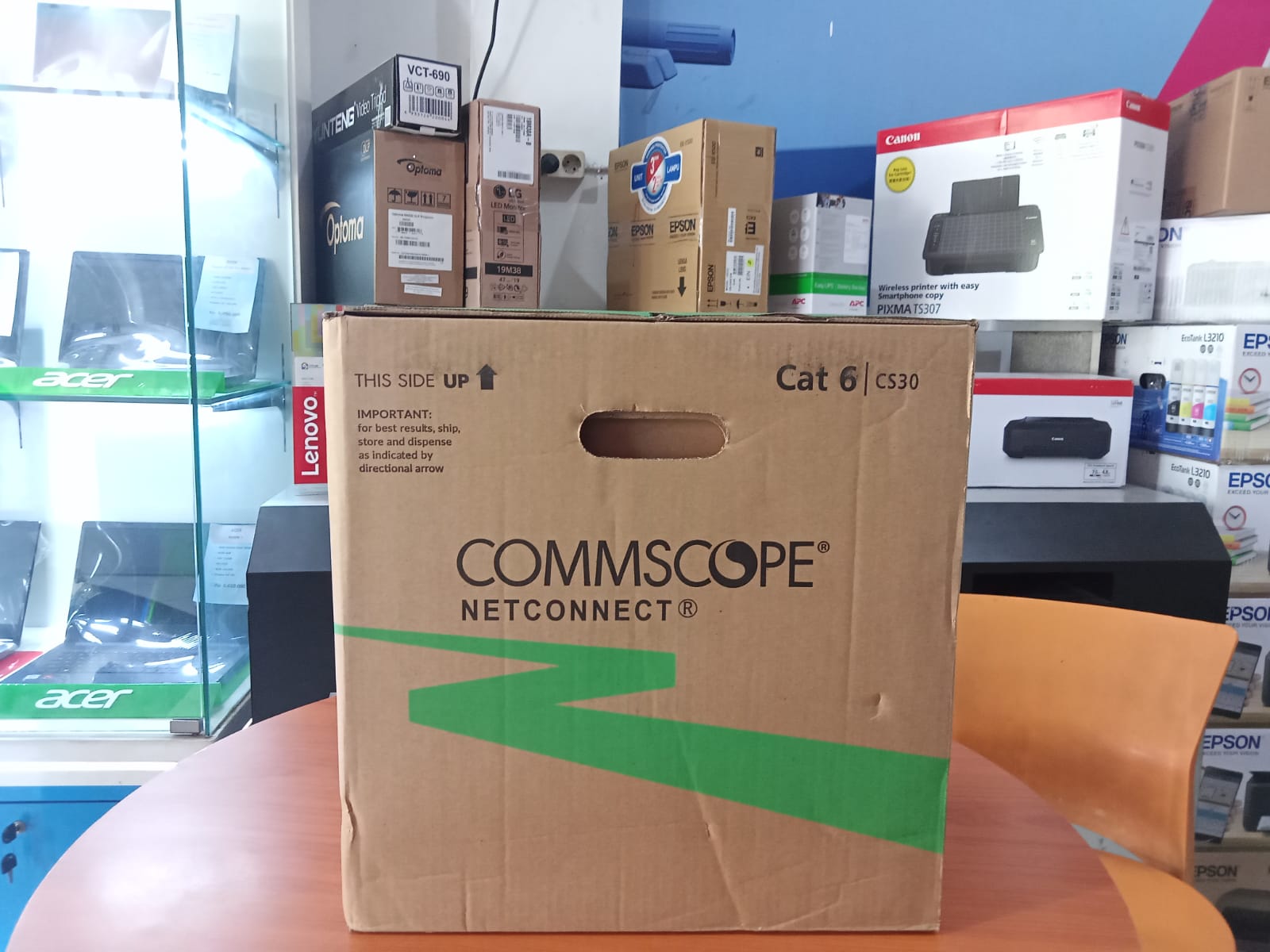 Kabel Jaringan Commscope Cat 6|CS30 | SIPLah
